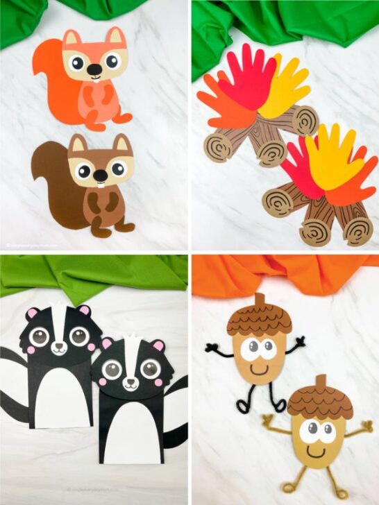 Smores Name Craft For Kids W/Editable Template