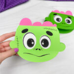 Zombie Card Craft For Kids [Free Template]