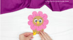 Flower Turkey Disguise Craft For Kids W/Free Template