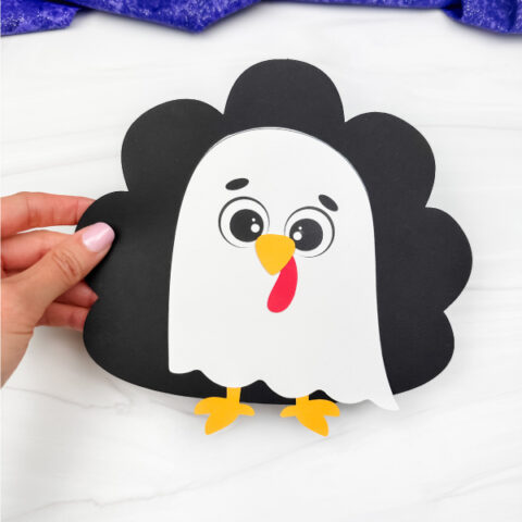 Penguin Turkey Disguise Craft For Kids [Free Template]