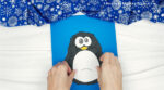 Torn Paper Penguin Craft For Kids W/PDF Printable Template