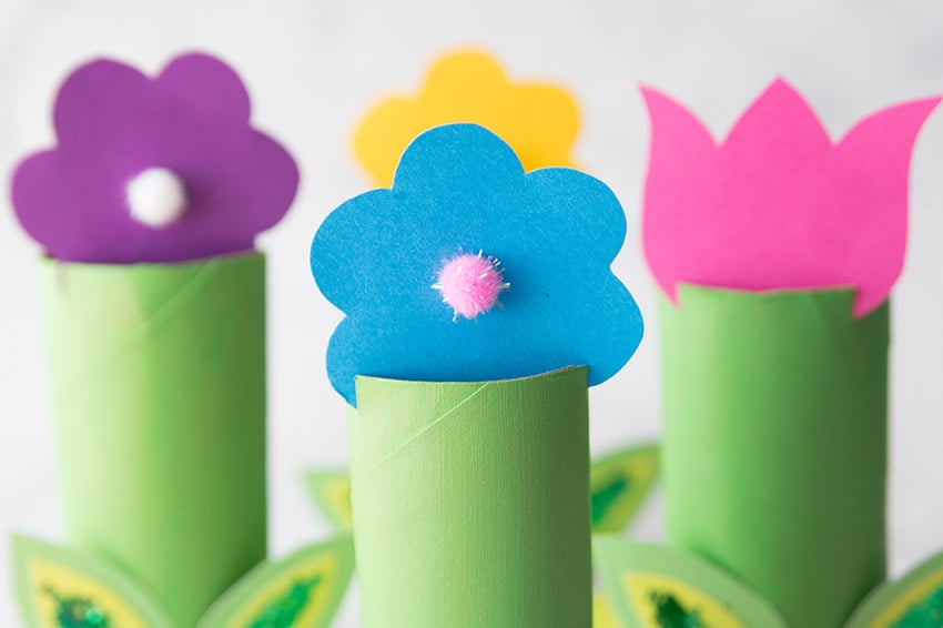 30 Colorful Spring Toilet Paper Roll Crafts for Kids