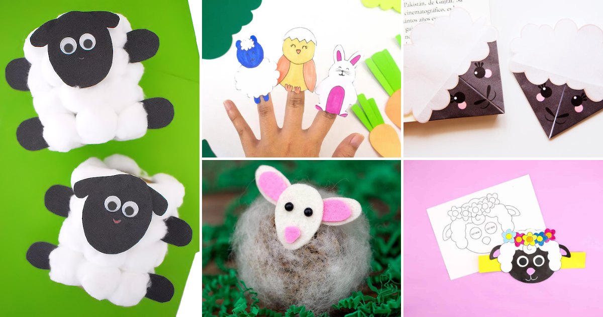 35 Preschool Sheep Crafts For Kids