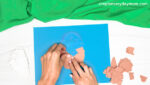 Torn Paper Eagle Craft For Kids (Free Printable Template)
