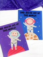 Father's Day Space Craft (Free Template)