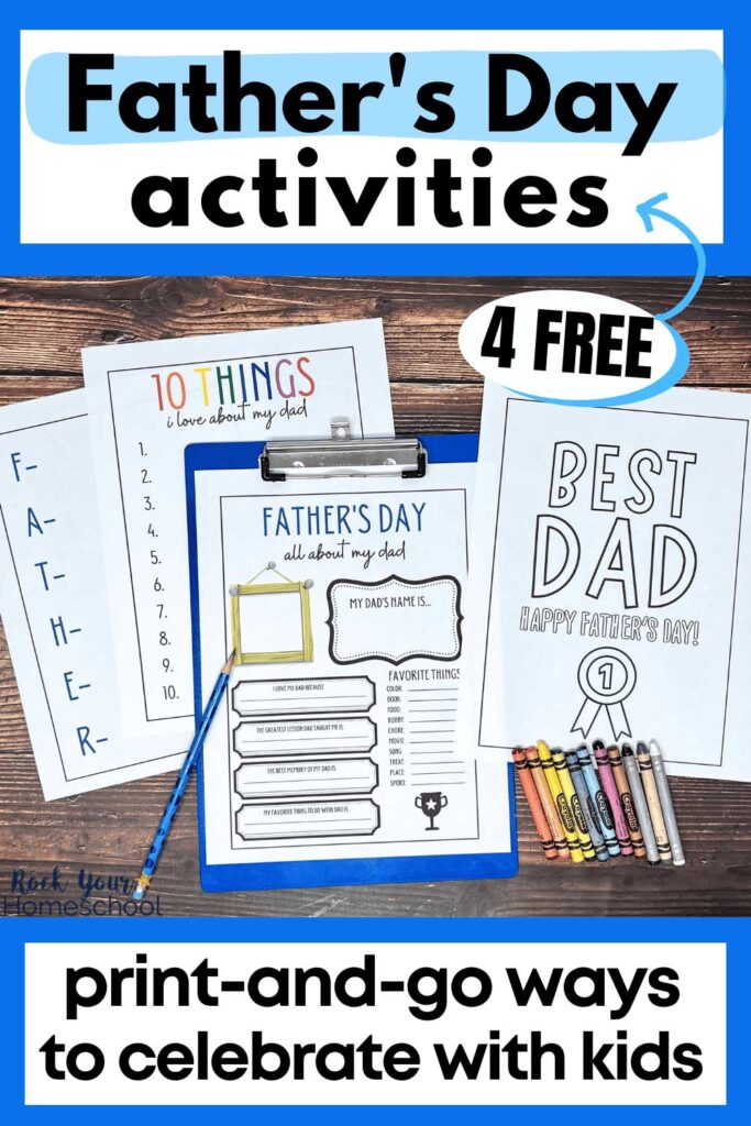 19 Father’s Day Art Projects Kids Will Love