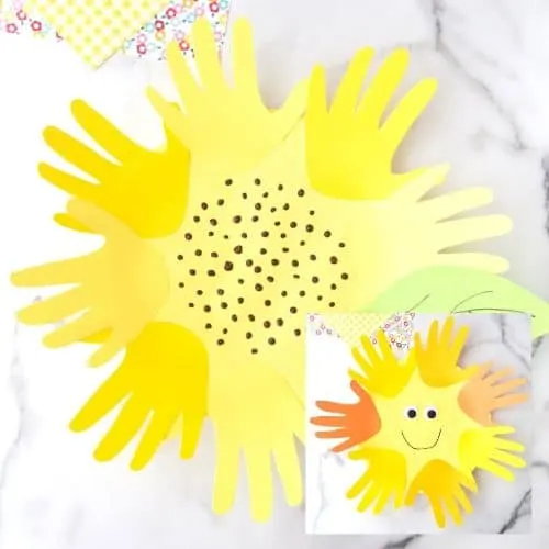 36 Easy & Fun Summer Handprint Crafts for Kids