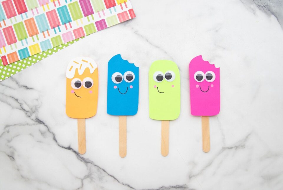18 Colorful & Fun Summer Popsicle Stick Crafts For Kids