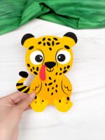 Cheetah Turkey Disguise Project For Kids (Free Template)