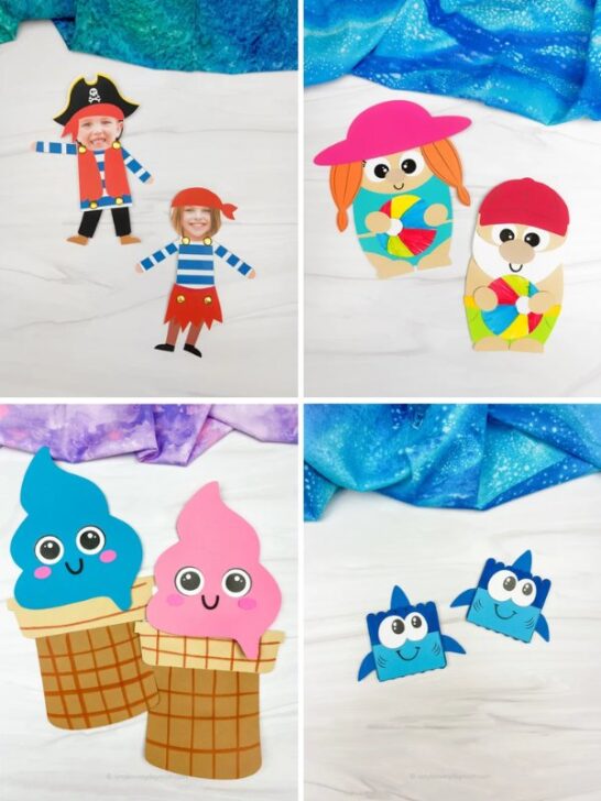 Free Printable Summer Cutting Activity Pages