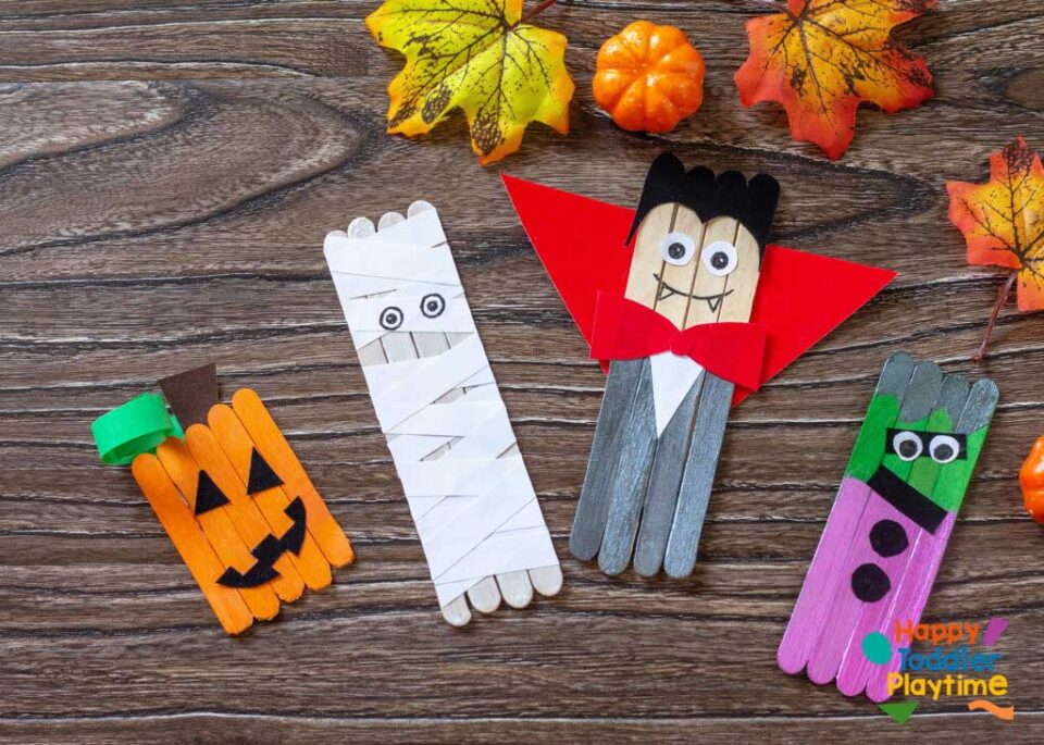 27 Fun Halloween Popsicle Stick Crafts to Spook Up Your Halloween