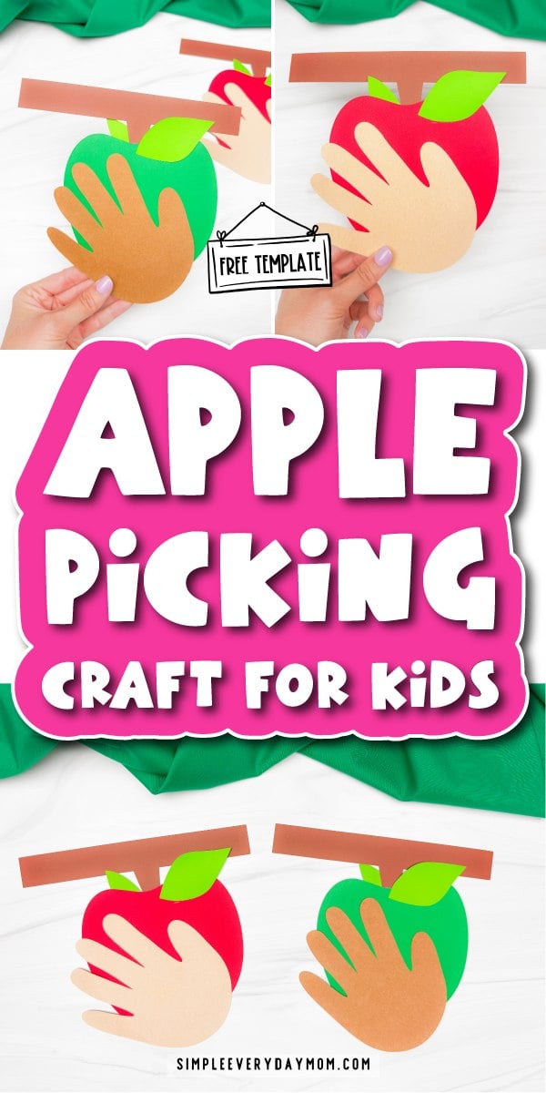 Apple Picking Craft (Free PDF Template)