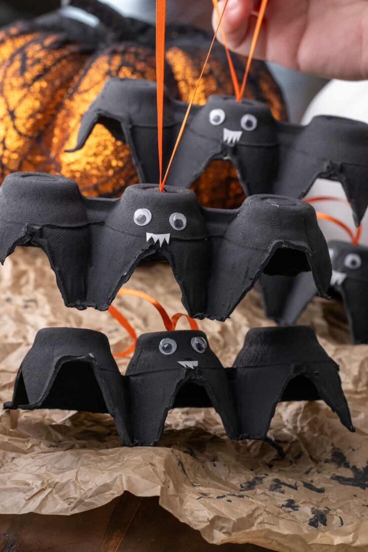 37 Creative Bat Halloween Crafts Kids Will Love