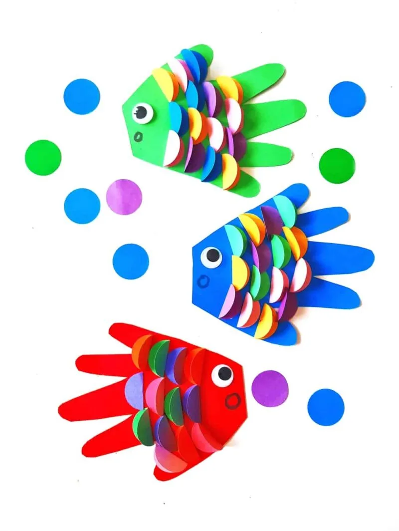 36 Easy & Fun Summer Handprint Crafts for Kids