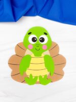 Turtle Turkey Disguise Craft For Kids (Free PDF Template)