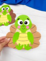 Turtle Turkey Disguise Craft For Kids (Free PDF Template)