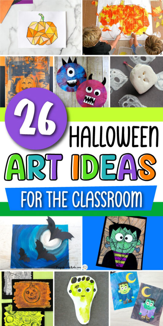 26 Spooky & Fun Halloween Art Ideas For Kids