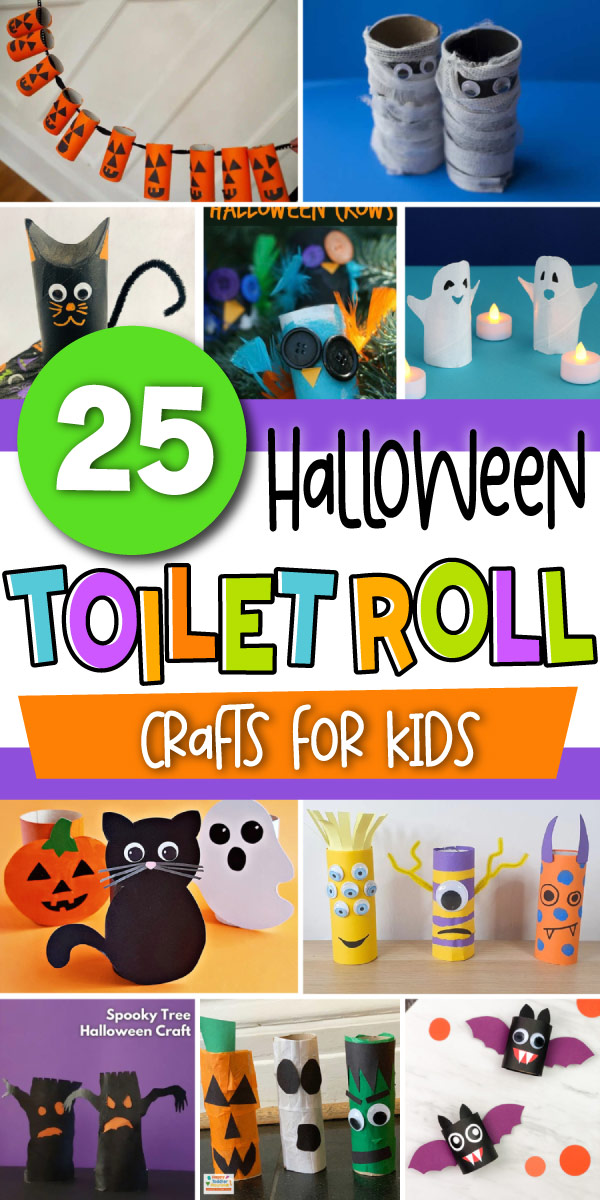 25 Fun And Frightful Halloween Toilet Paper Roll Crafts