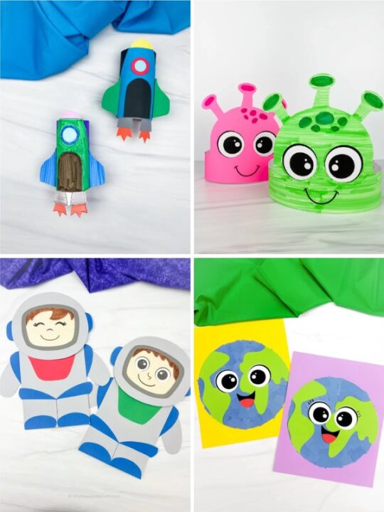 Free Printable Space Tracing Worksheets For Kids