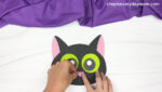 Black Cat Puppet Craft For Kids (Free PDF Template)