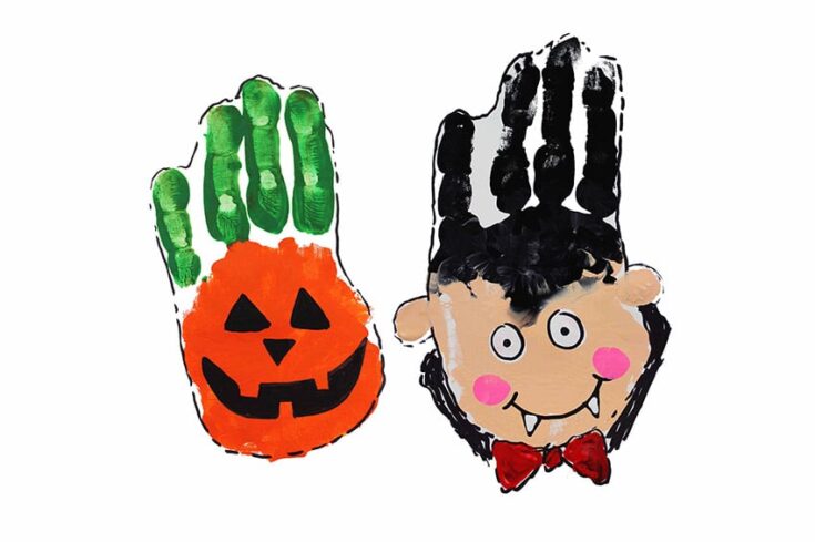 16 Halloween Hand Painting Ideas Perfect For October