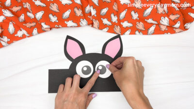 Bat Headband Craft For Kids (Free Printable Template)