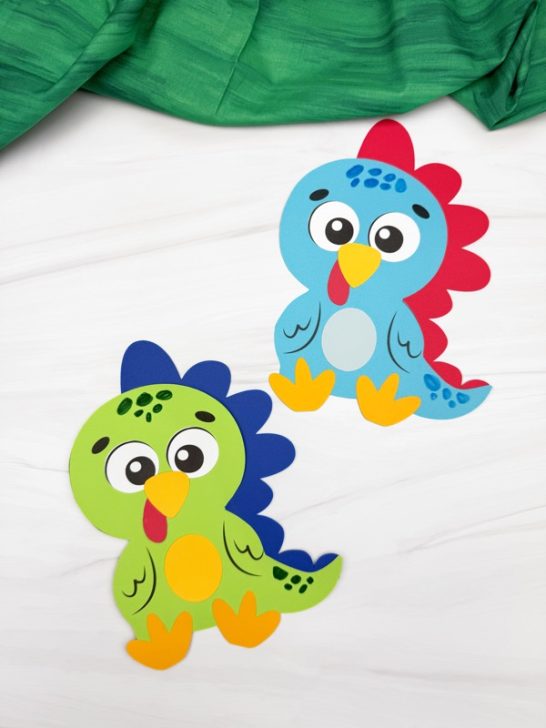 Dinosaur Turkey Disguise (Free Printable Template)