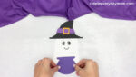 Witch Ghost Craft For Kids (Free PDF Template)
