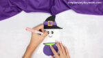 Witch Ghost Craft For Kids (Free PDF Template)