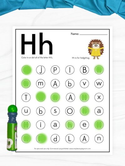Free Printable Hedgehog's Home For Fall Activities