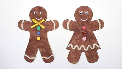 17 Holiday-Inspired Gingerbread Man Crafts to Keep Kids Busy