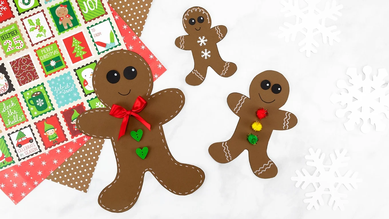 17 Holiday-Inspired Gingerbread Man Crafts to Keep Kids Busy