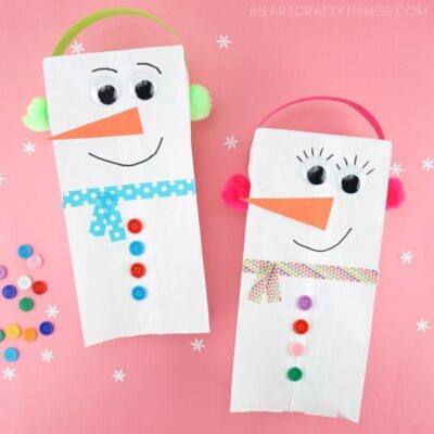 20 Fun Winter Puppet Crafts For Kids