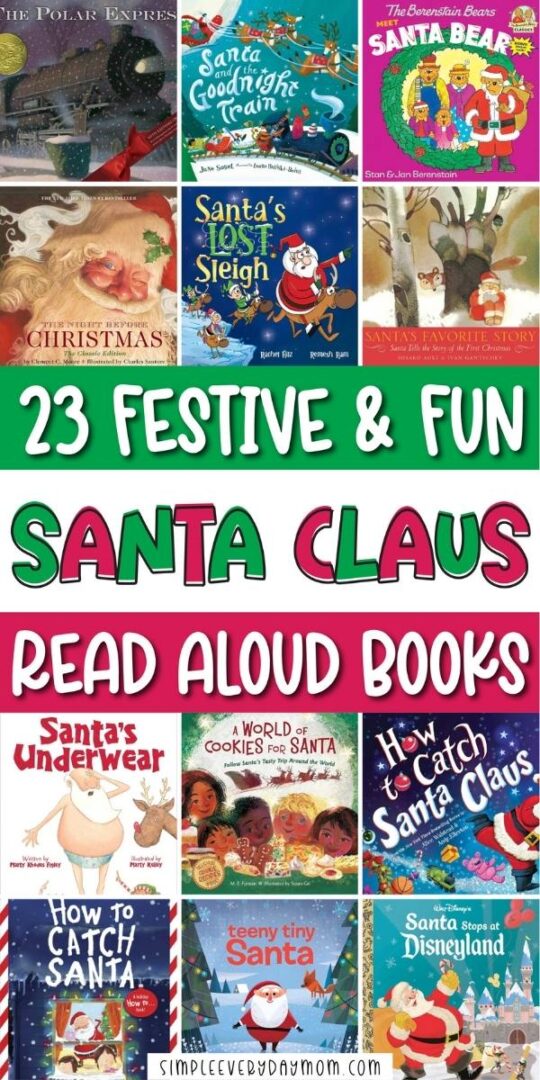 23 Cute Santa Claus Read Aloud Books