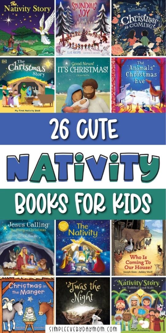26 Meaningful Story Books About the Nativity for Kids This Christmas