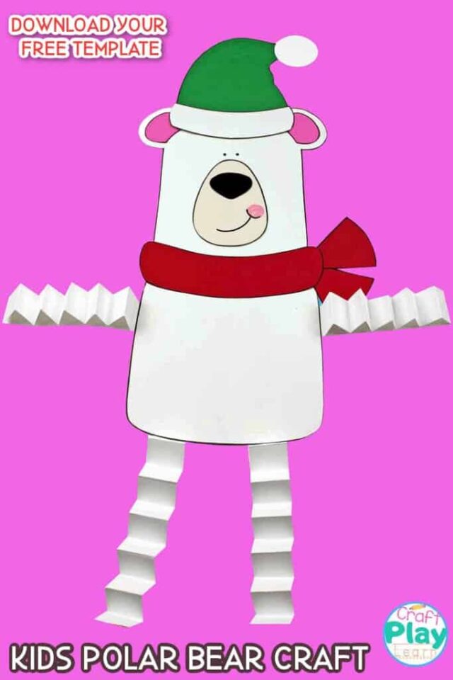 31 Polar Bear Crafts For Kids That Make Winter Fun