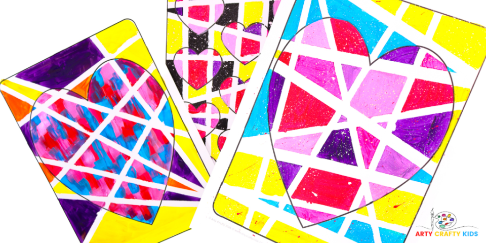 21 Fun and Easy Valentine Art for Kids