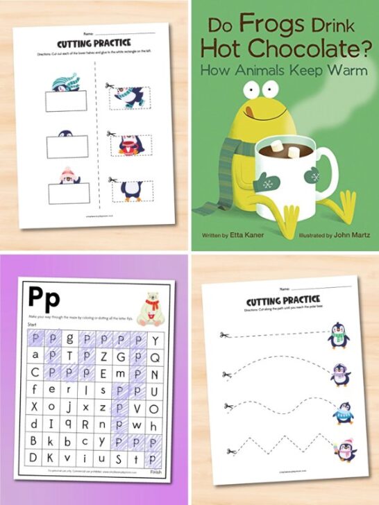 Adorable Arctic Owl Craft For Kids (Free Printable Template)