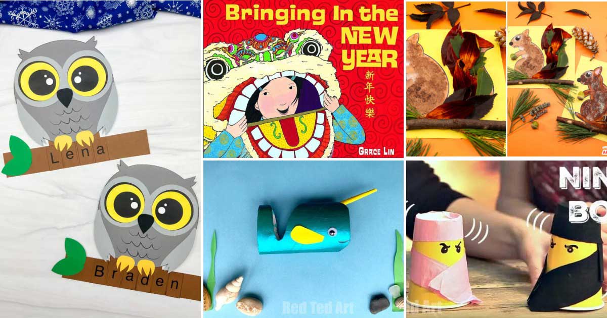 61 Amazing January Crafts for Kids to Explore and Enjoy