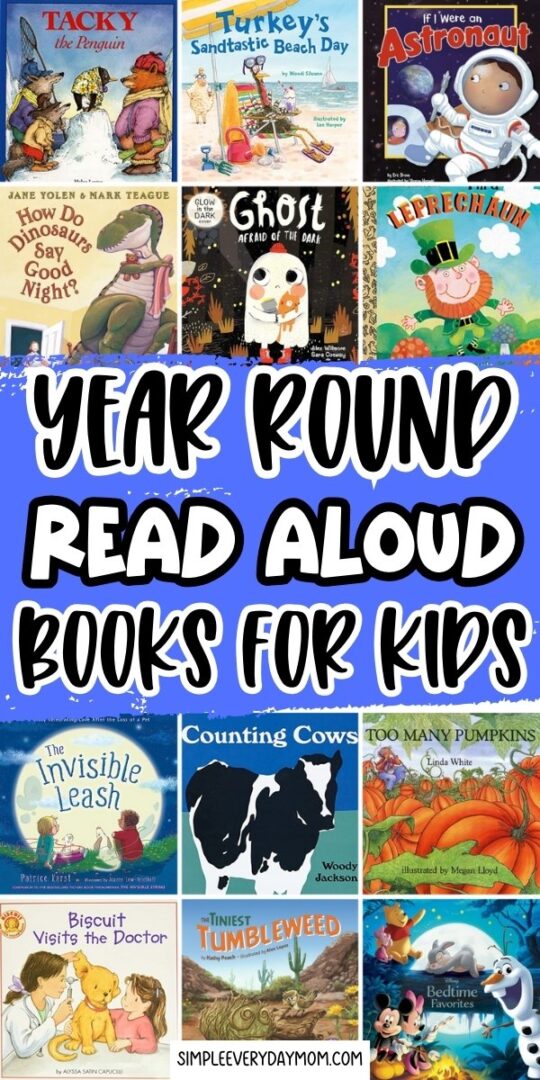 Fun Read Aloud Books For Kids To Use All Year Round