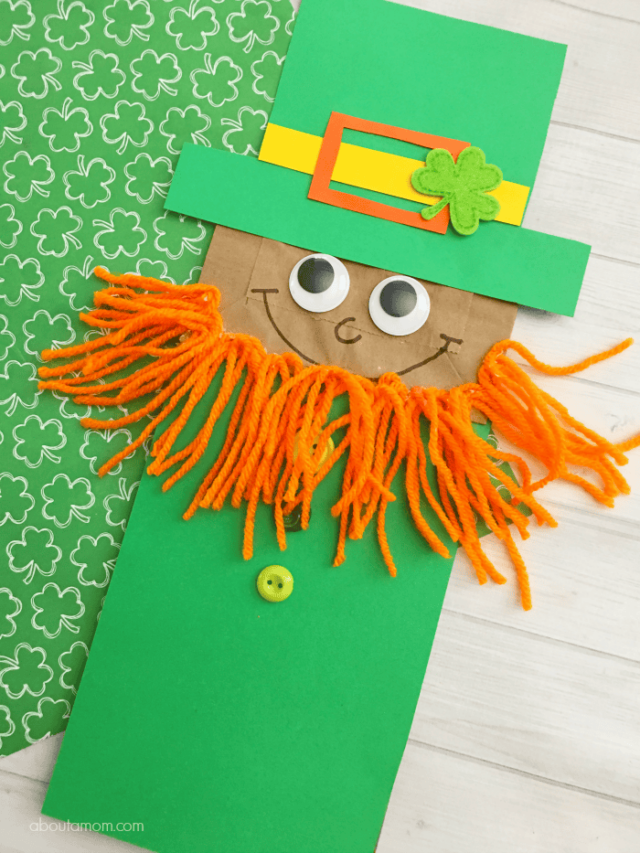 20+ Easy Leprechaun Crafts For Kids To Make At Home