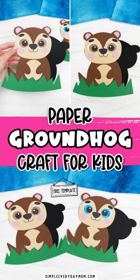 Fun Groundhog Shadow Craft – Get Your Free Template!