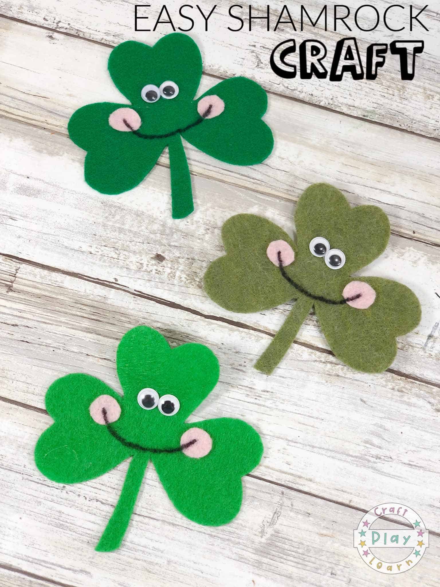 20+ Shamrock Crafts Perfect for St. Patrick's Day Fun