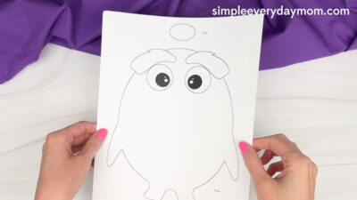 Lorax Handprint Craft For Kids (Free Printable Template)
