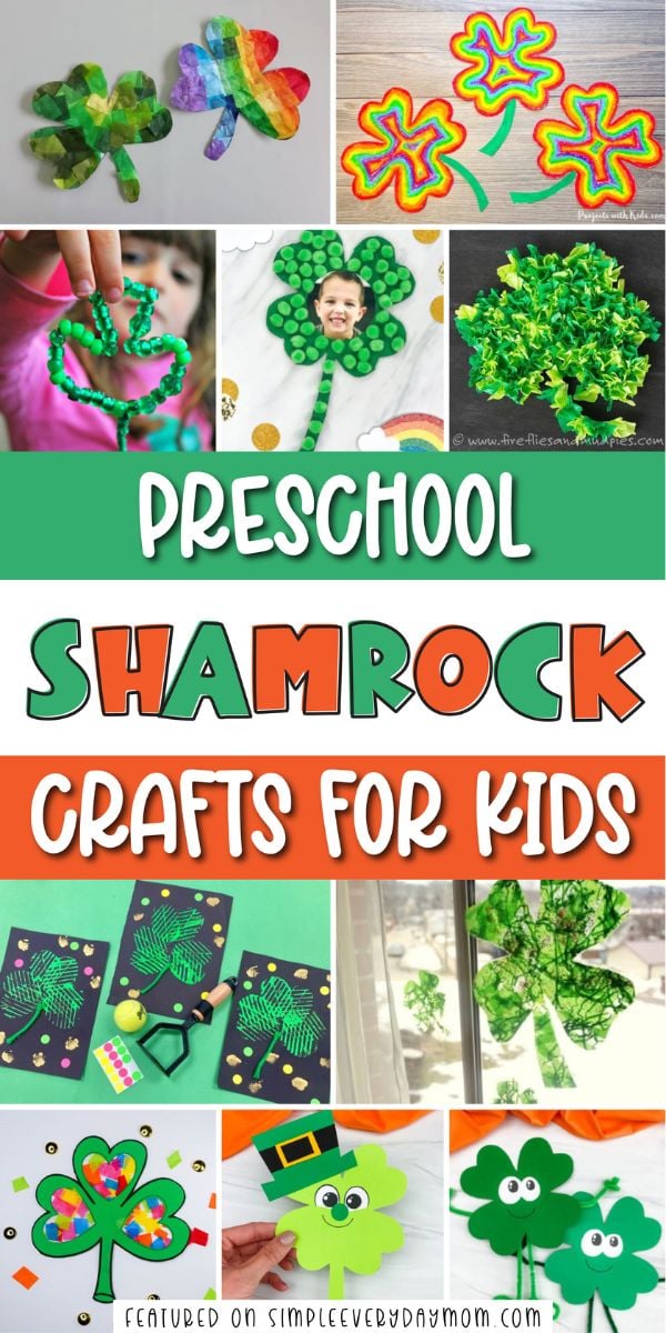 20+ Shamrock Crafts Perfect for St. Patrick's Day Fun