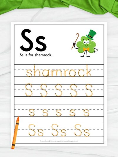 Free Printable Shamrock Worksheets For Kids