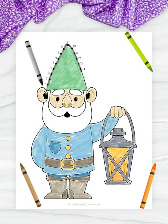 Free Printable Spring Connect The Dots For Kids
