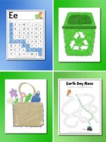 Free Printable Earth Day Dot Marker Pages