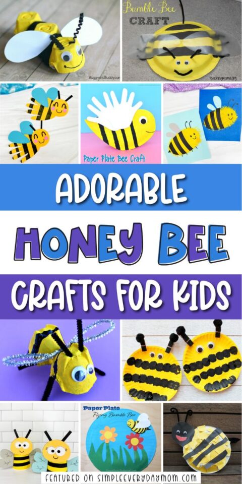 30+ Bee-utiful DIY Bee Crafts for Kids to Try Today