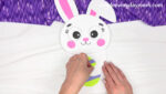 Easter Bunny Paper Bag Puppet (Free PDF Template)